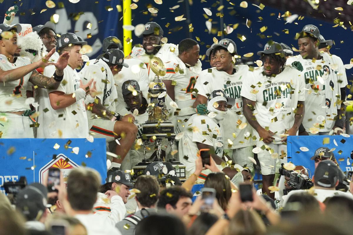 Miami beats Ole Miss 31-27 in Fiesta Bowl