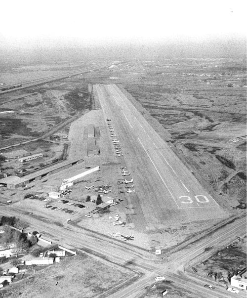The story of the Freeway Airport