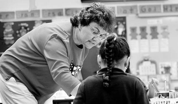 Caring foremost among C.E. Rose teacher's lessons