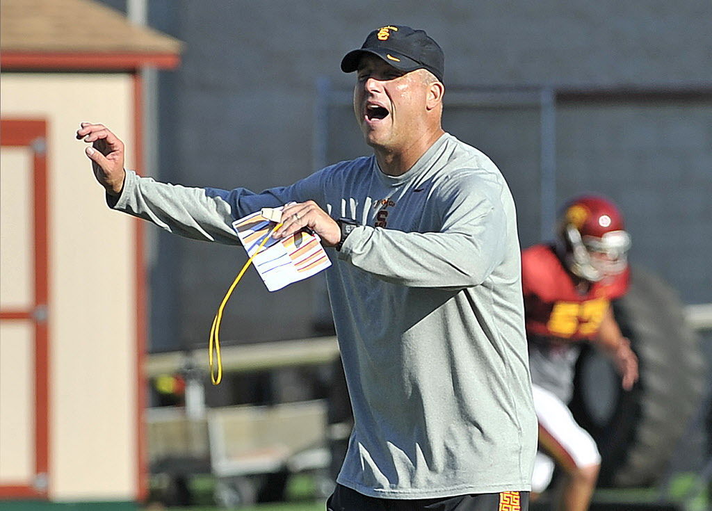 USC interim coach Helton hopes to leave lasting impression