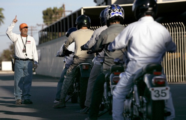 Team Arizona motorcycle training class