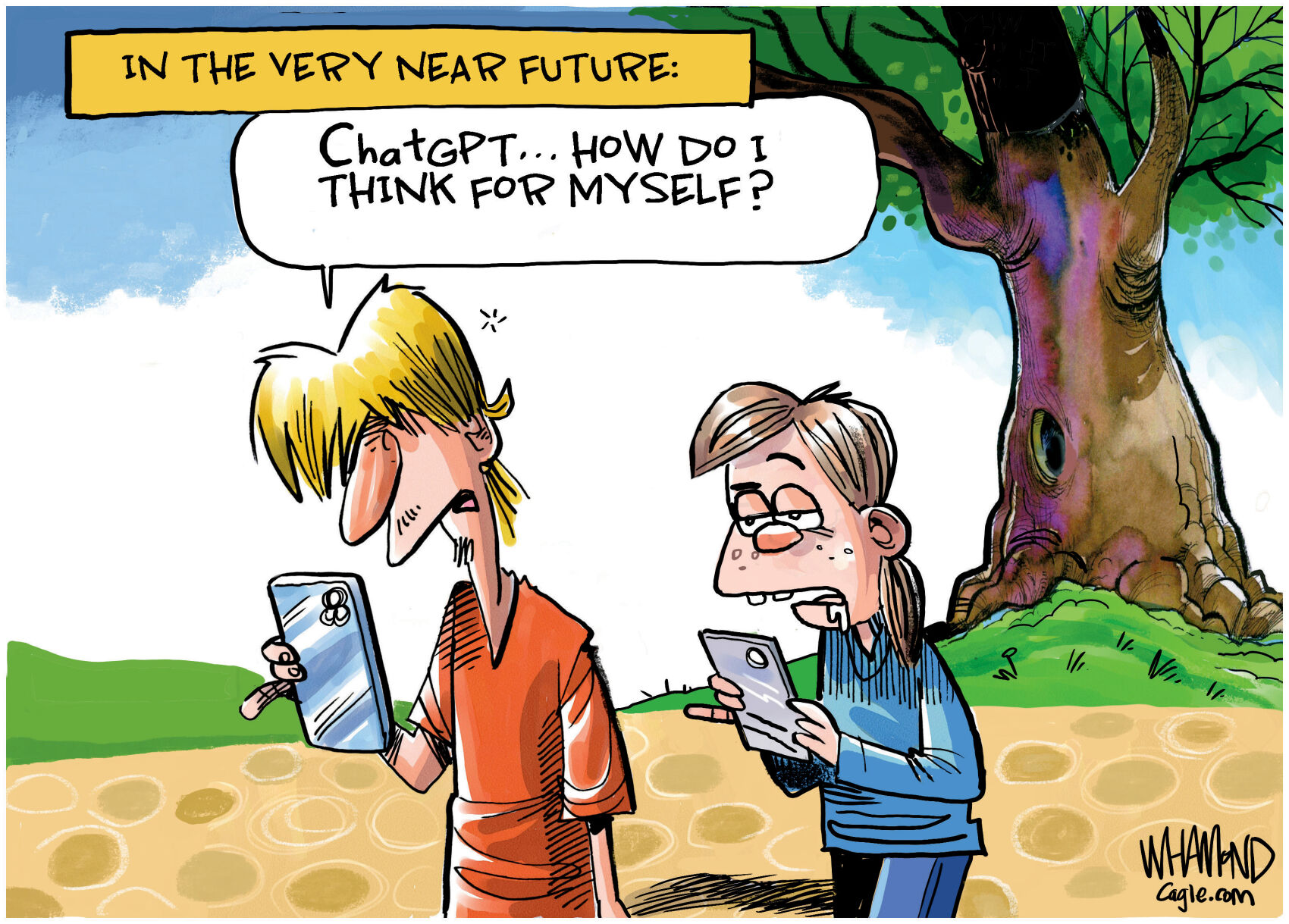 ANOTHER VIEW | Dave Whamond | Cagle Cartoons