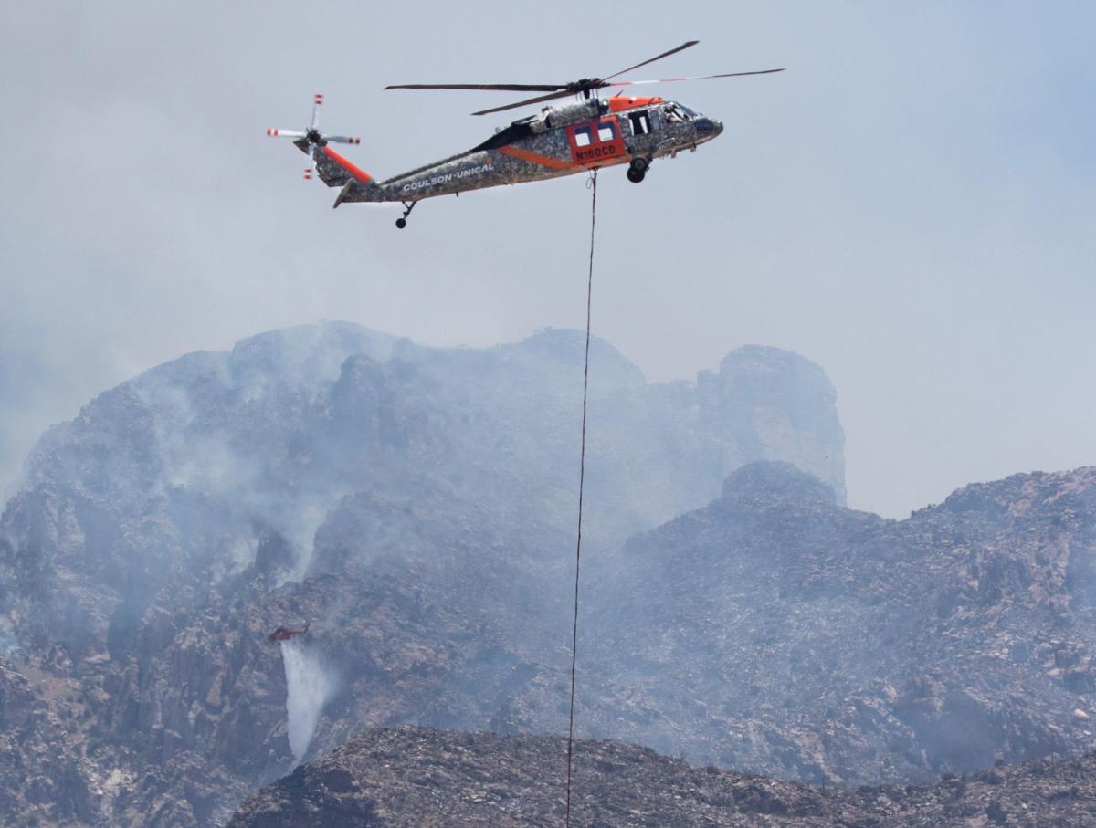 Variety of crews, tools and aircraft being used to fight Bighorn Fire