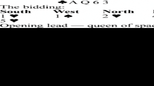 Bridge: The temptation to finesse