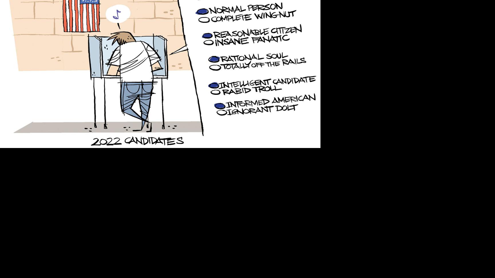 Daily Fitz Cartoon: Choices 2022