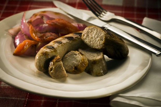 Bratwurst with a Southwestern kick