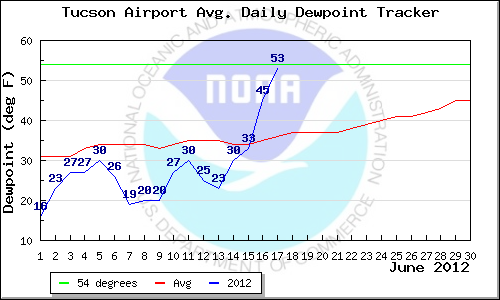 Tucson monsoon: Saturday's rain totals