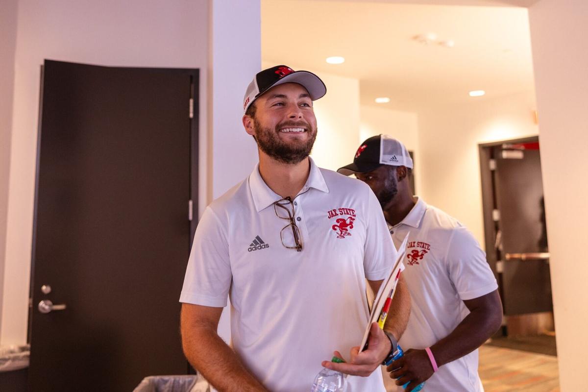 Rhett Rodriguez’s journey takes him back to football