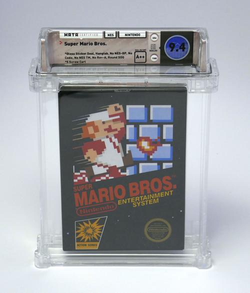 The Smart Collector: Unopened copy of 'Super Mario Bros.' a rare sight ...