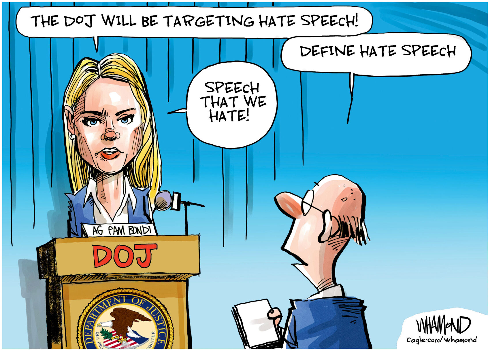 ANOTHER VIEW | Dave Whamond | Cagle Cartoons