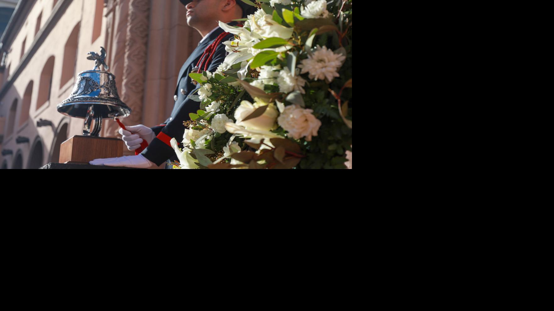 Photos: January 8th 2022 Remembrance and Bell Ringing Ceremony Marking ...