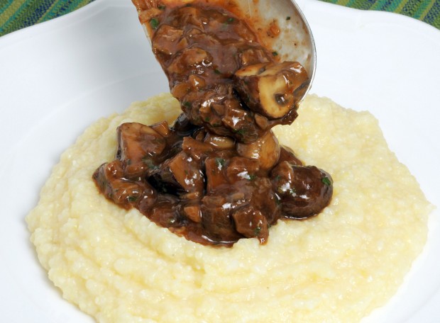 For a stirring polenta, stir, stir and stir again