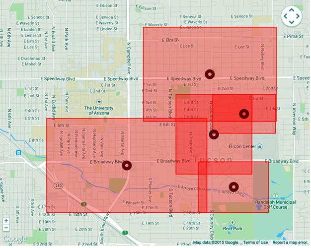 Power restored across Tucson after tree branch knocked it out