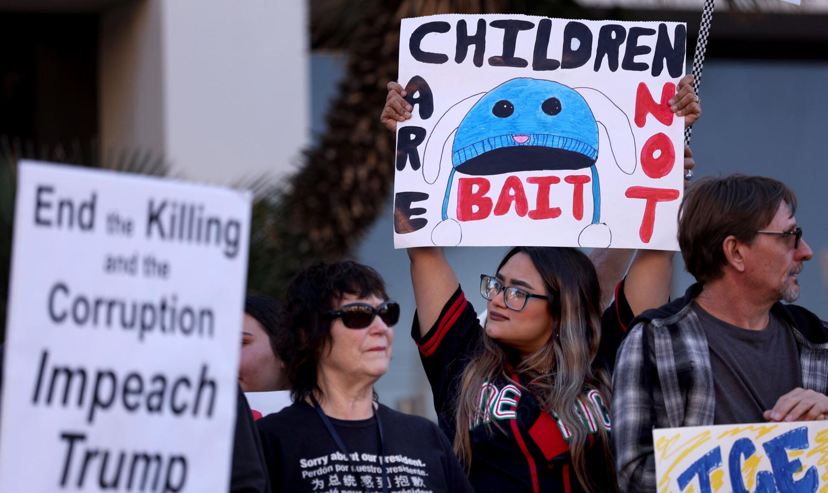 Thousands in Tucson protest ICE