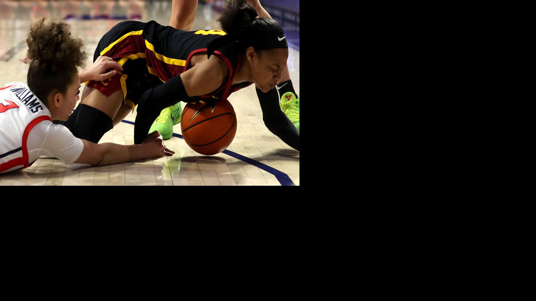 No. 7 USC squeezes past Arizona in double overtime, 95-93