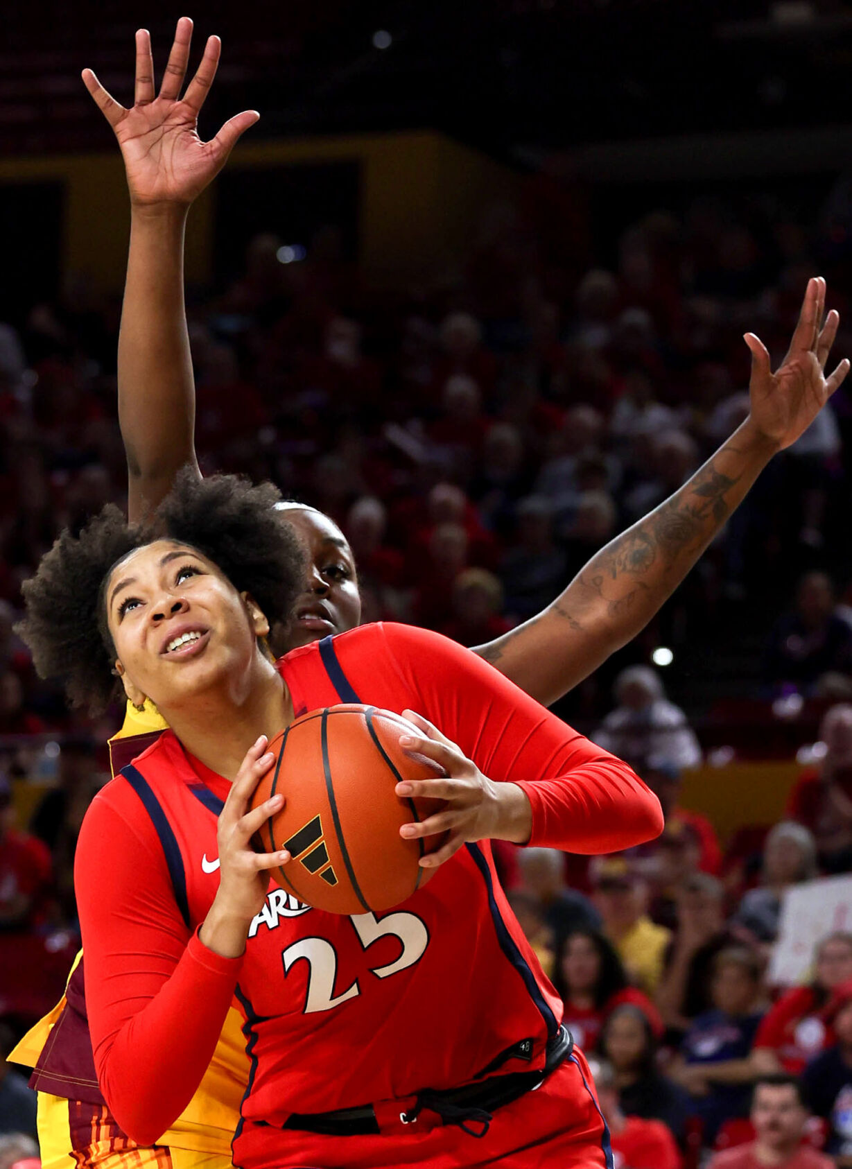 3-point barrage sends Arizona women's hoops past ASU 71-59