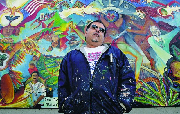 Despiden mural chicano de Tineo