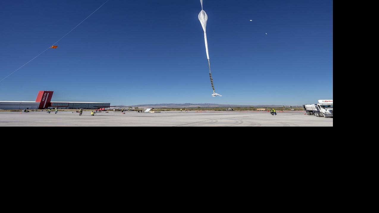 World View launches first stratospheric balloon from Spaceport Tucson