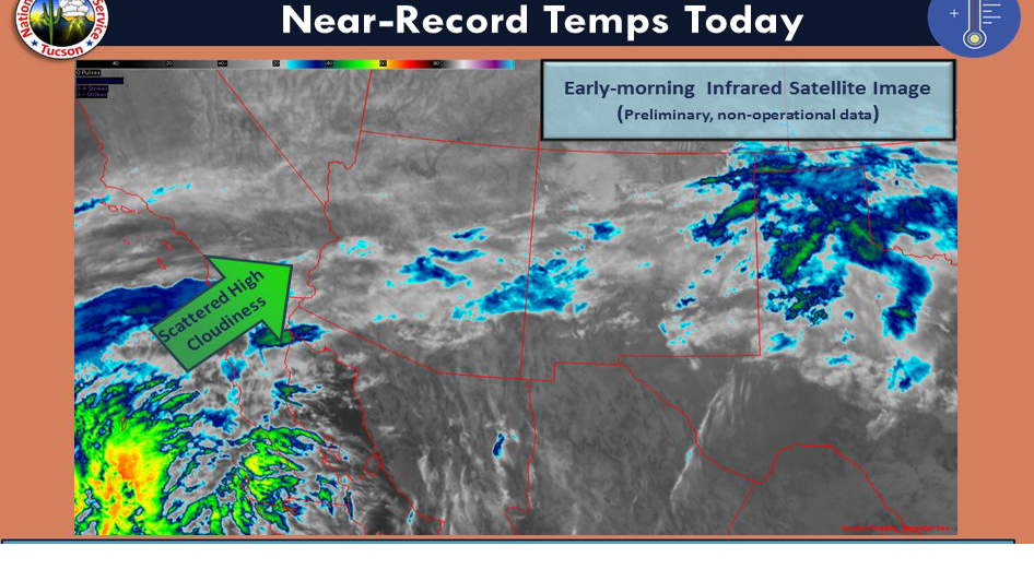 Tucson ties record high Monday | Local news | tucson.com