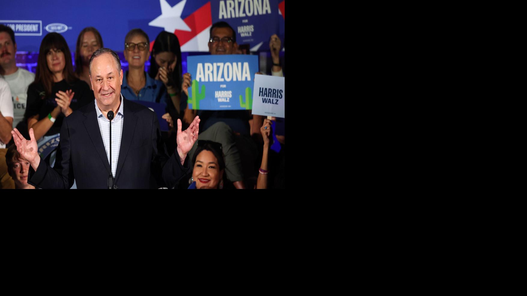 Doug Emhoff in Tucson: Reproductive rights on the line