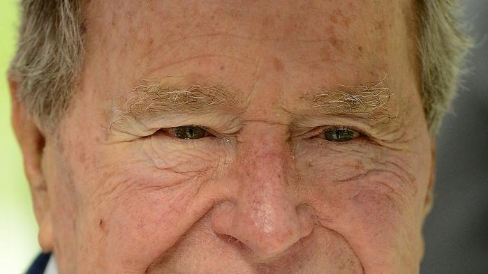 Elder Bush in ICU with persistent fever