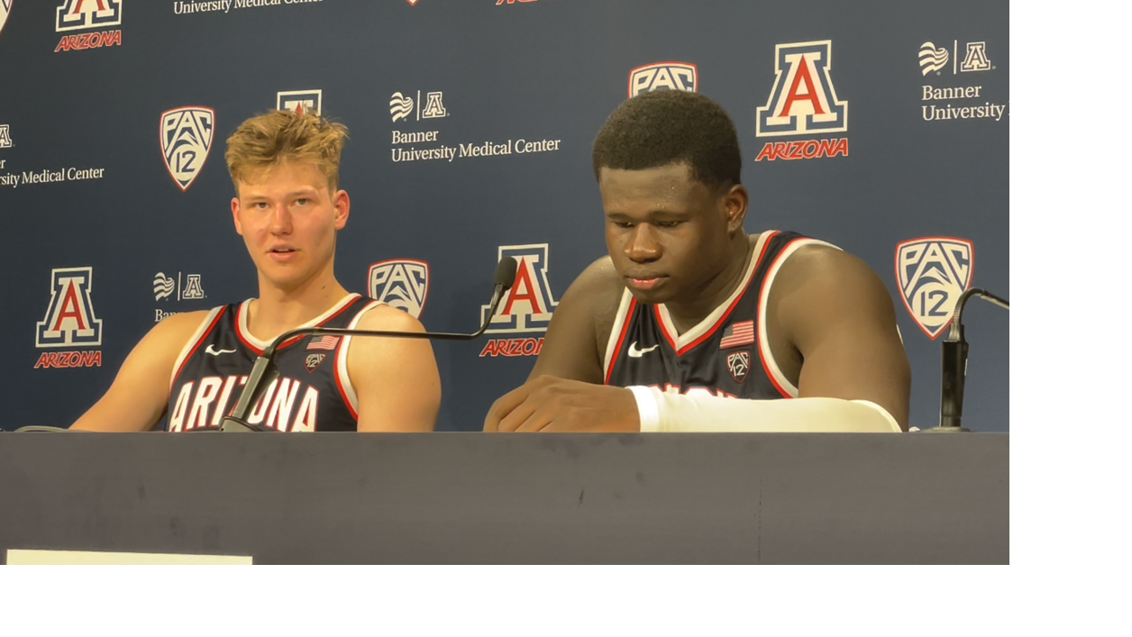 Arizona's Henri Veesar, Oumar Ballo look back on Wildcats' Red-Blue Game