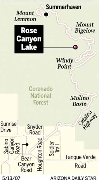 Rose Canyon Lake: The heat is on, but you can escape it