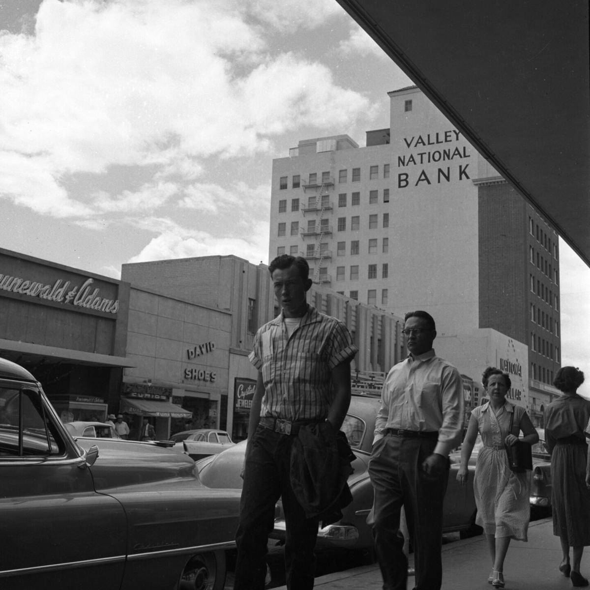 Photos: Congress Street scenes, Tucson, ca. 1950s