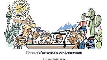 Fitz cartoons available at Tucson Festival of Books