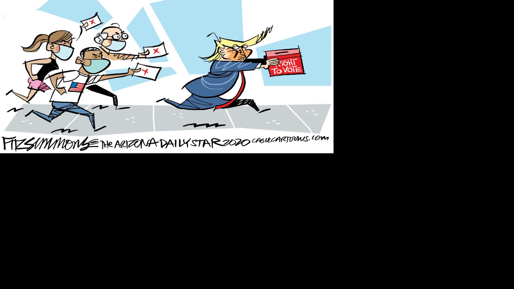 Daily Fitz Cartoon: Running in 2020