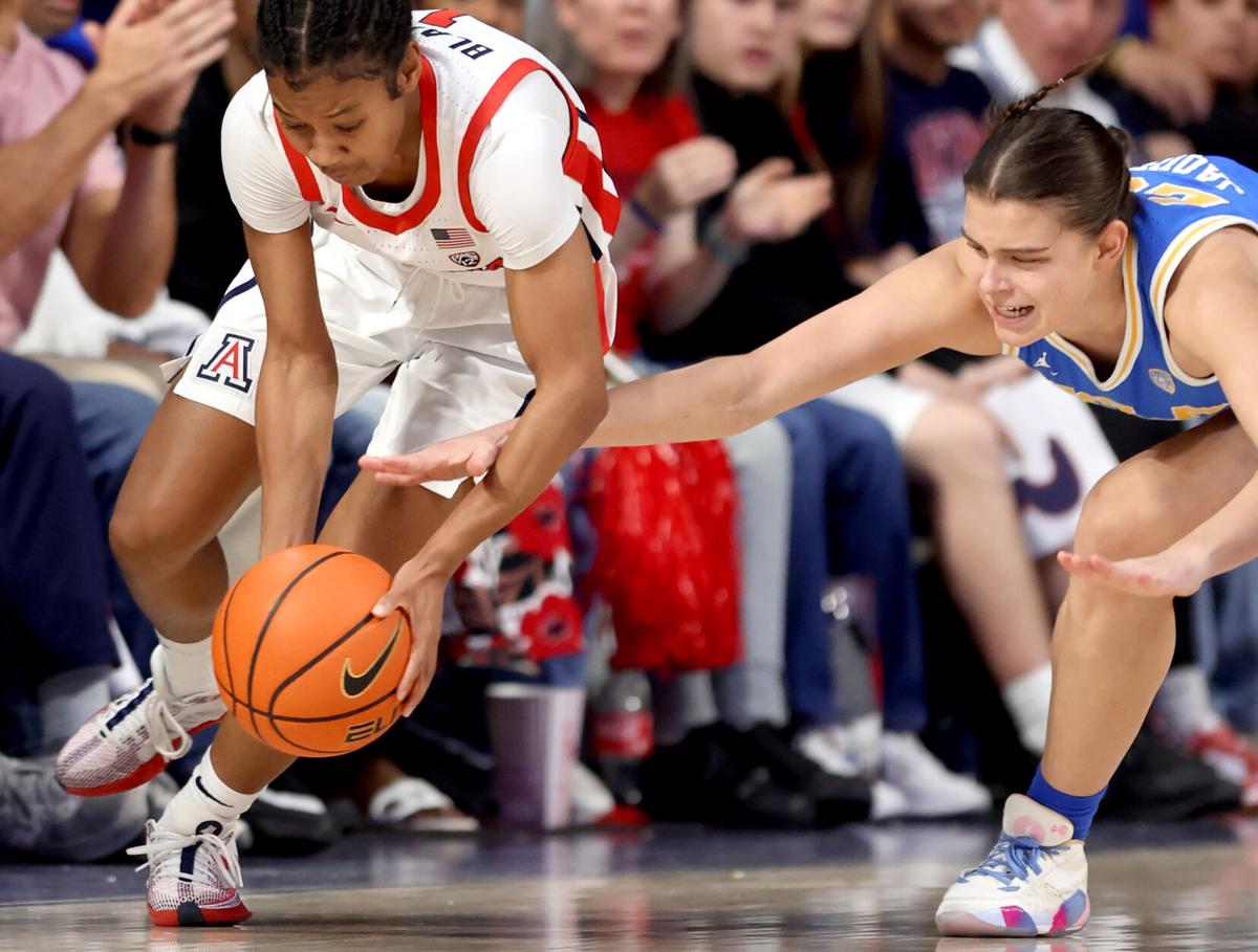 Arizona's pesky Blakely, grew up with basketball in her hand