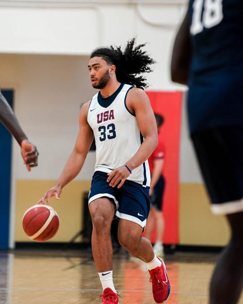 Kylan Boswell USAB training camp