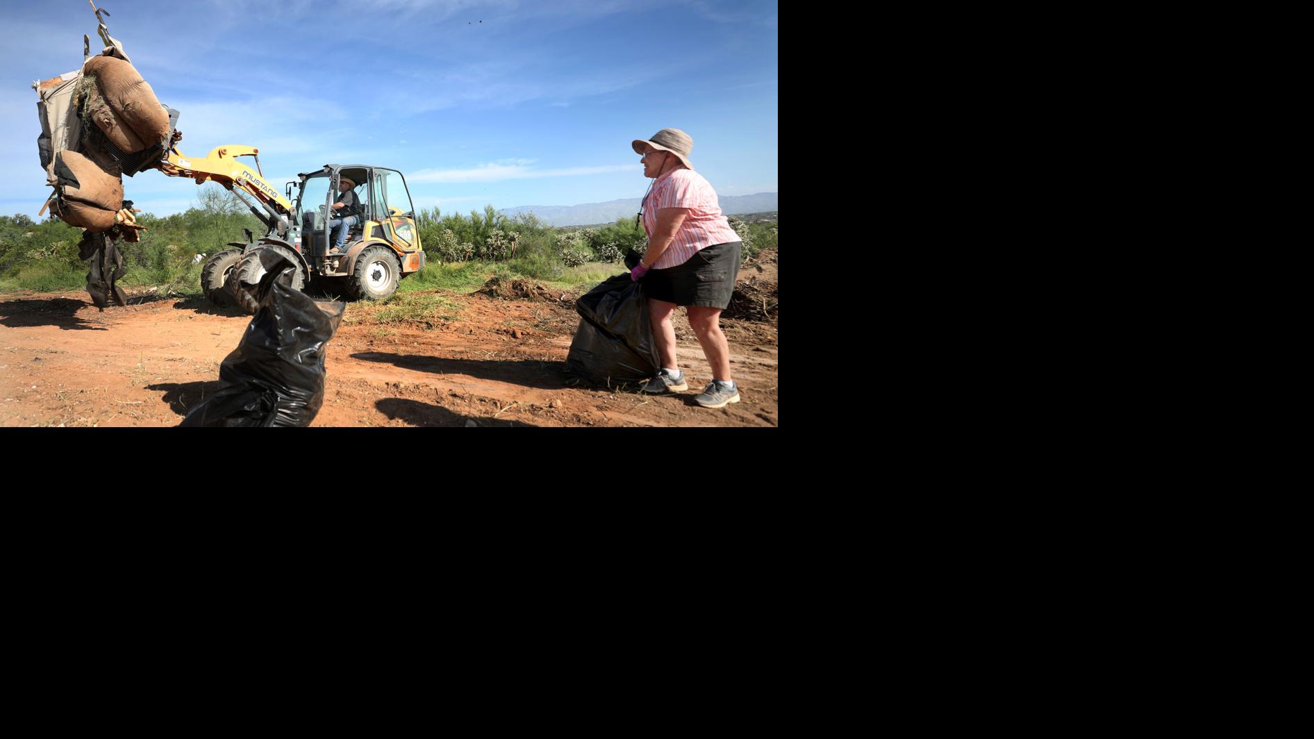 Local racers, track community work together to clean up dumping site on ...