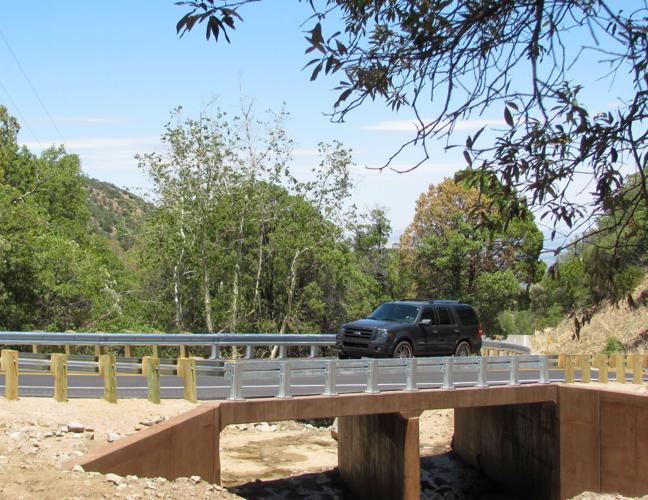 Two new bridges completed on Madera Canyon road
