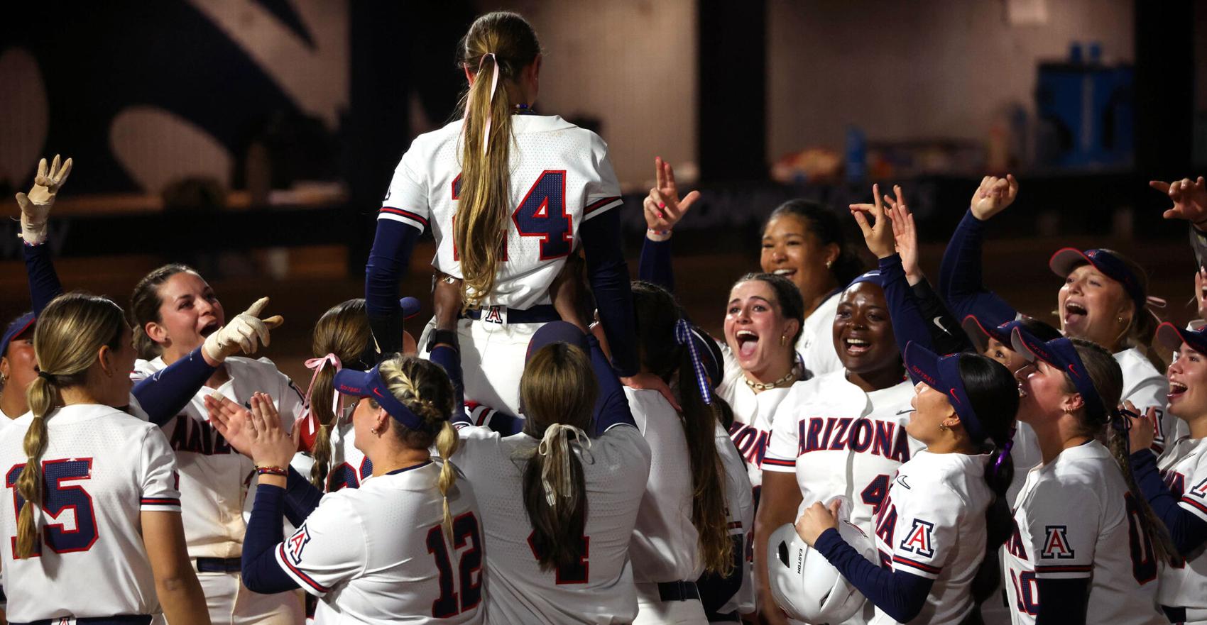 Photos: Arizona takes a 9-1 run rule win over Alabama, Candrea Classic