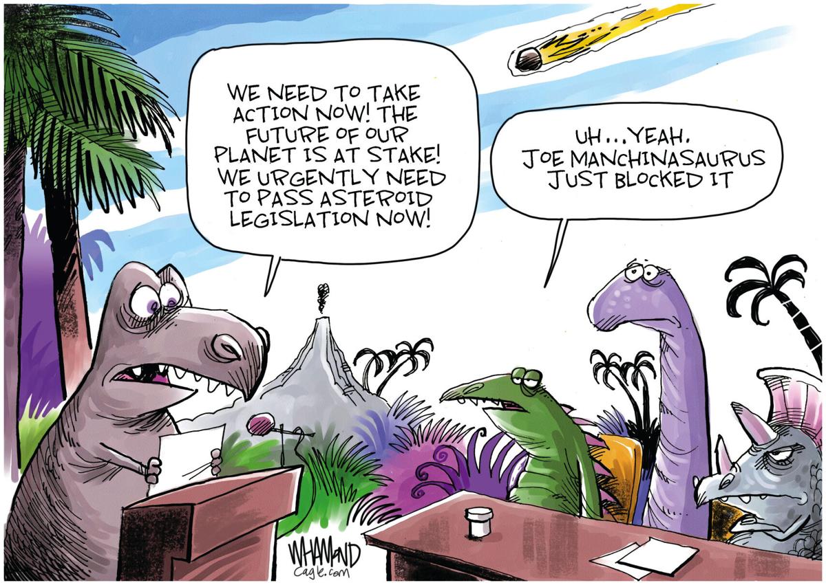 Dave Whamond: DINO Manchin blocks climate bill