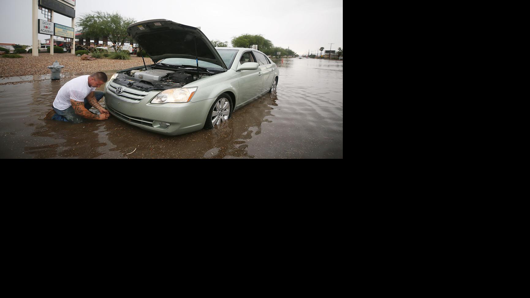 Tucson area gets soaked with first day of widespread monsoon storms