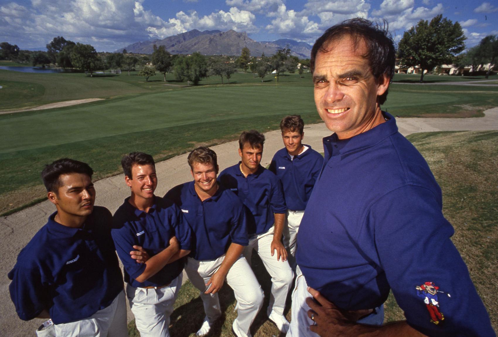 The top 10 UA men's golfers of all time
