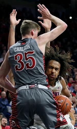Utah's Carlson could create problems again for Arizona | Men's ...