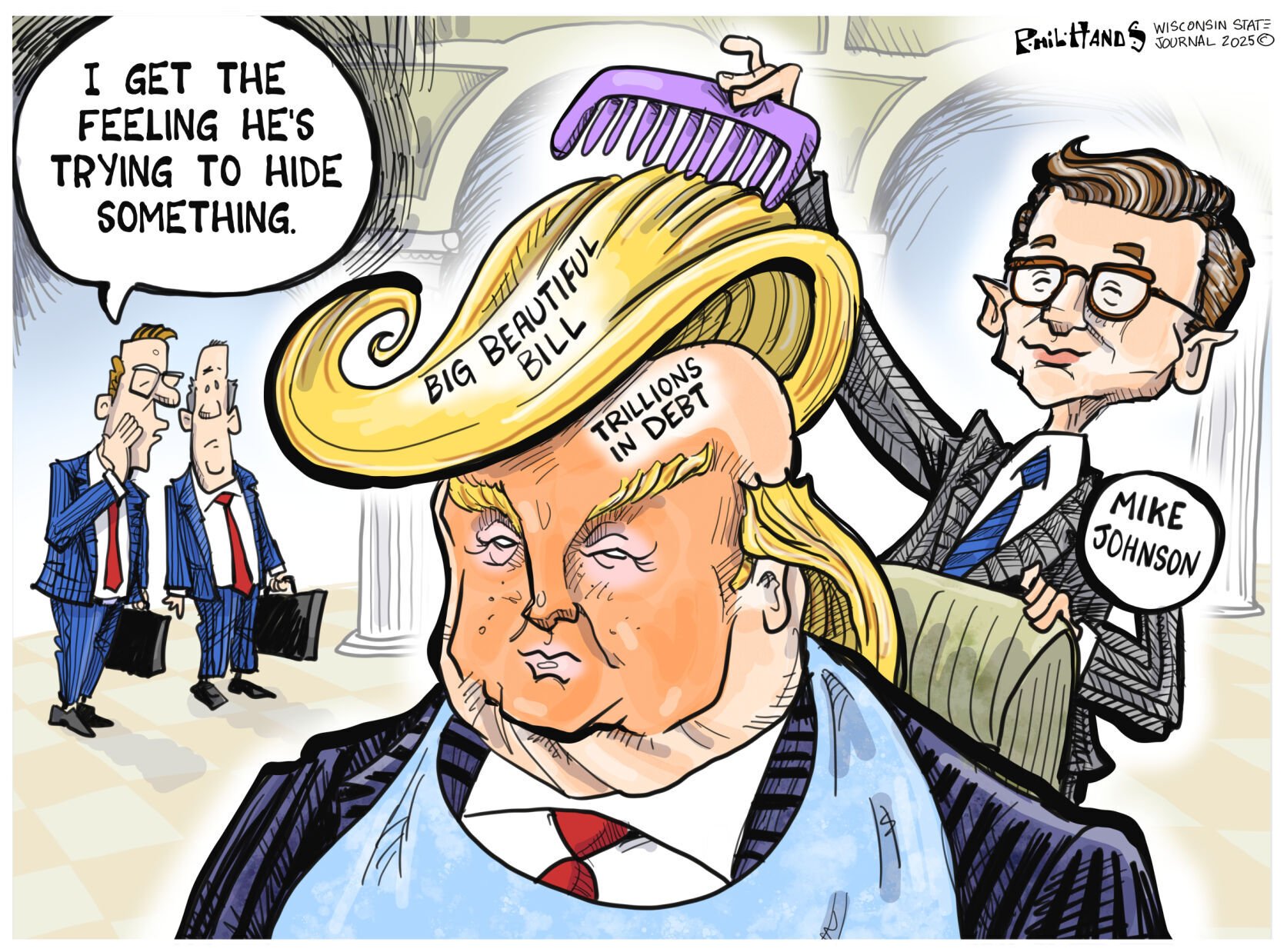 21 big, beautiful cartoons about Trump's bill