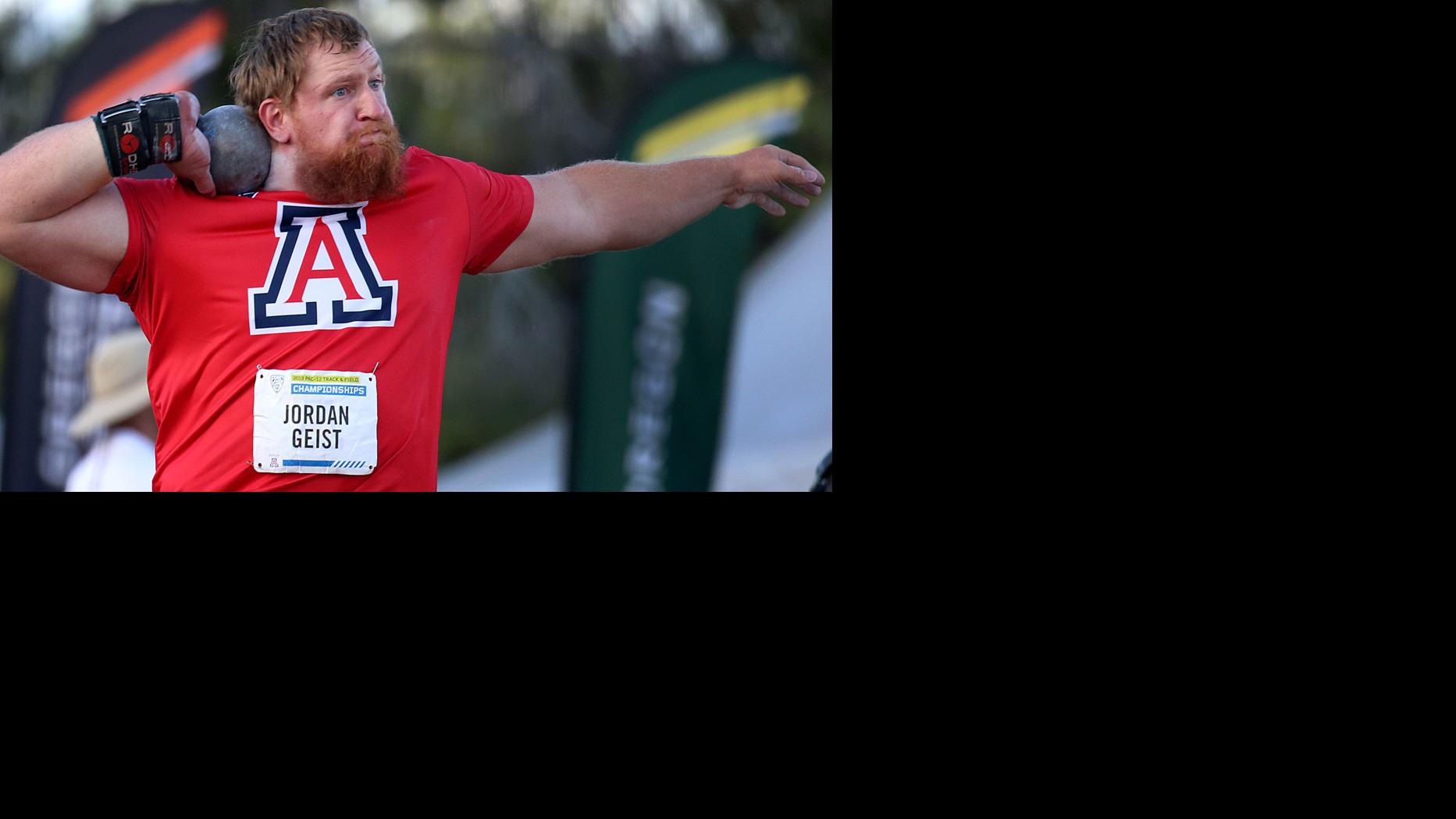 Arizona's Jordan Geist named Pac-12 field athlete of the year ...
