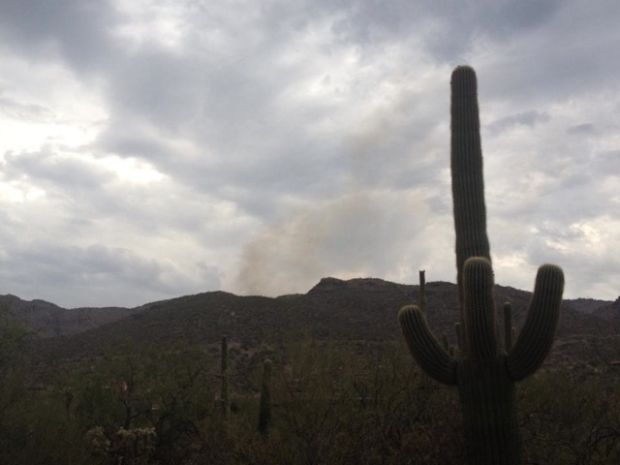 Fire continues to burn on Mount Lemmon
