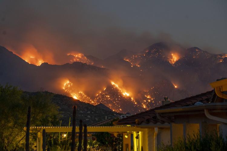 photographing flames