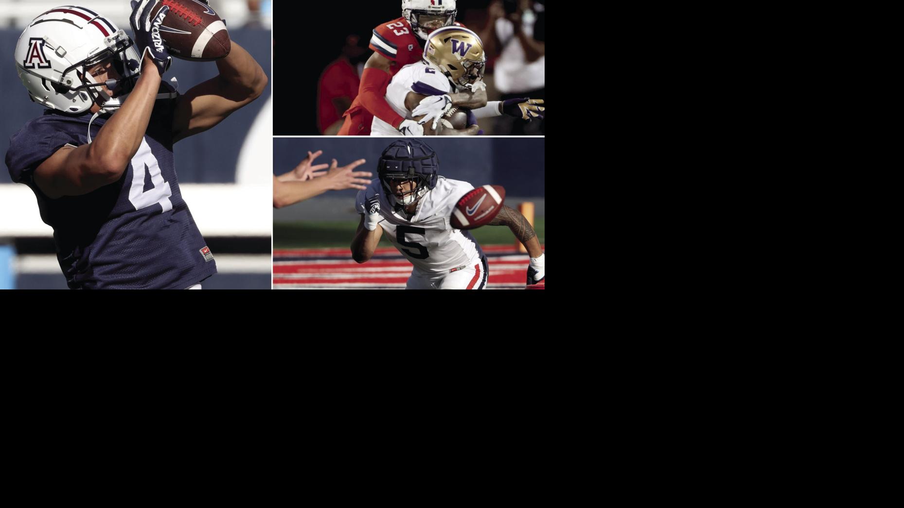 Arizona's Tetairoa McMillan, Jacob Manu and Tacario Davis named ...