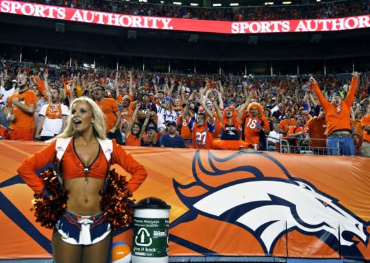 Photos: Lots for Denver Broncos NFL cheerleaders to cheer