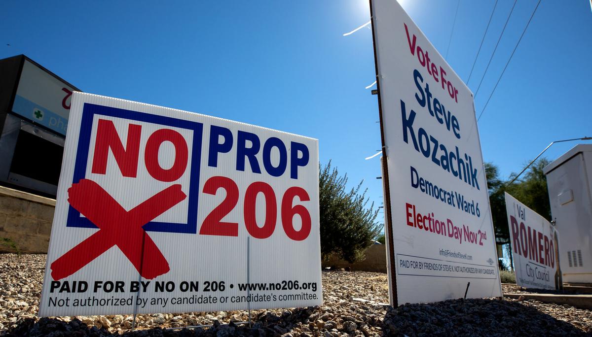 Hate all those campaign signs on streets? This proposal's for you | Subscriber | tucson.com