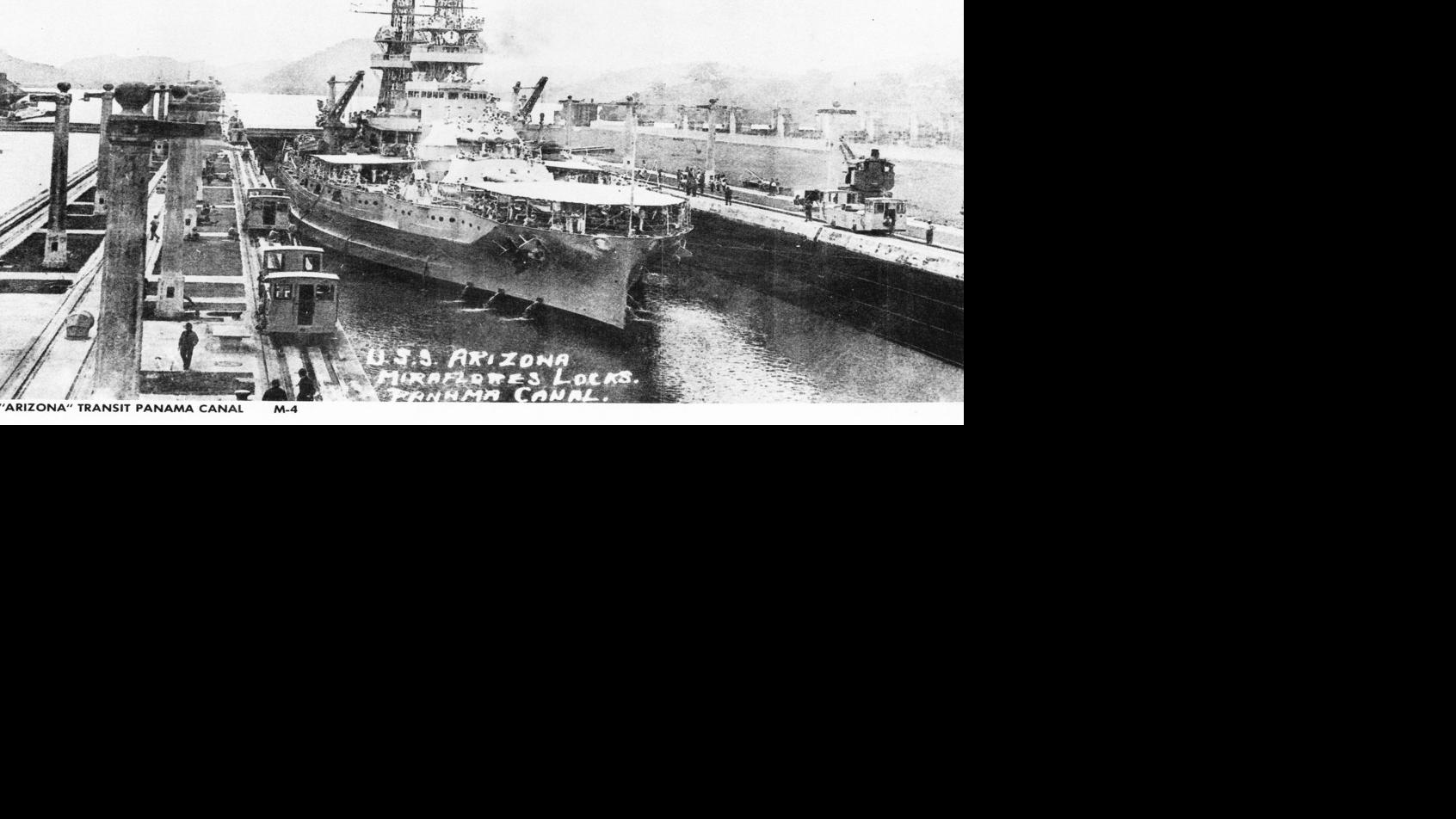 USS Arizona photos from a reader