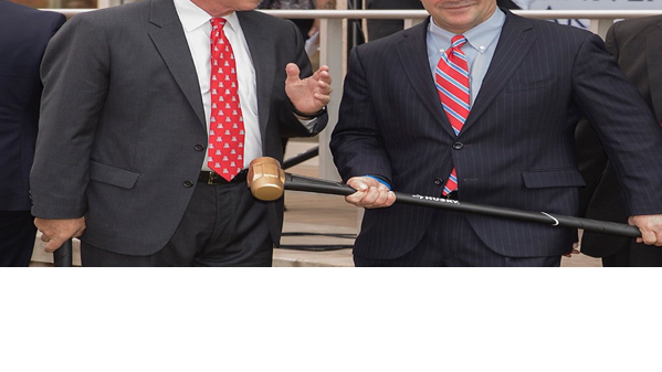 Gov. Ducey on UA campus to mark building renovation project