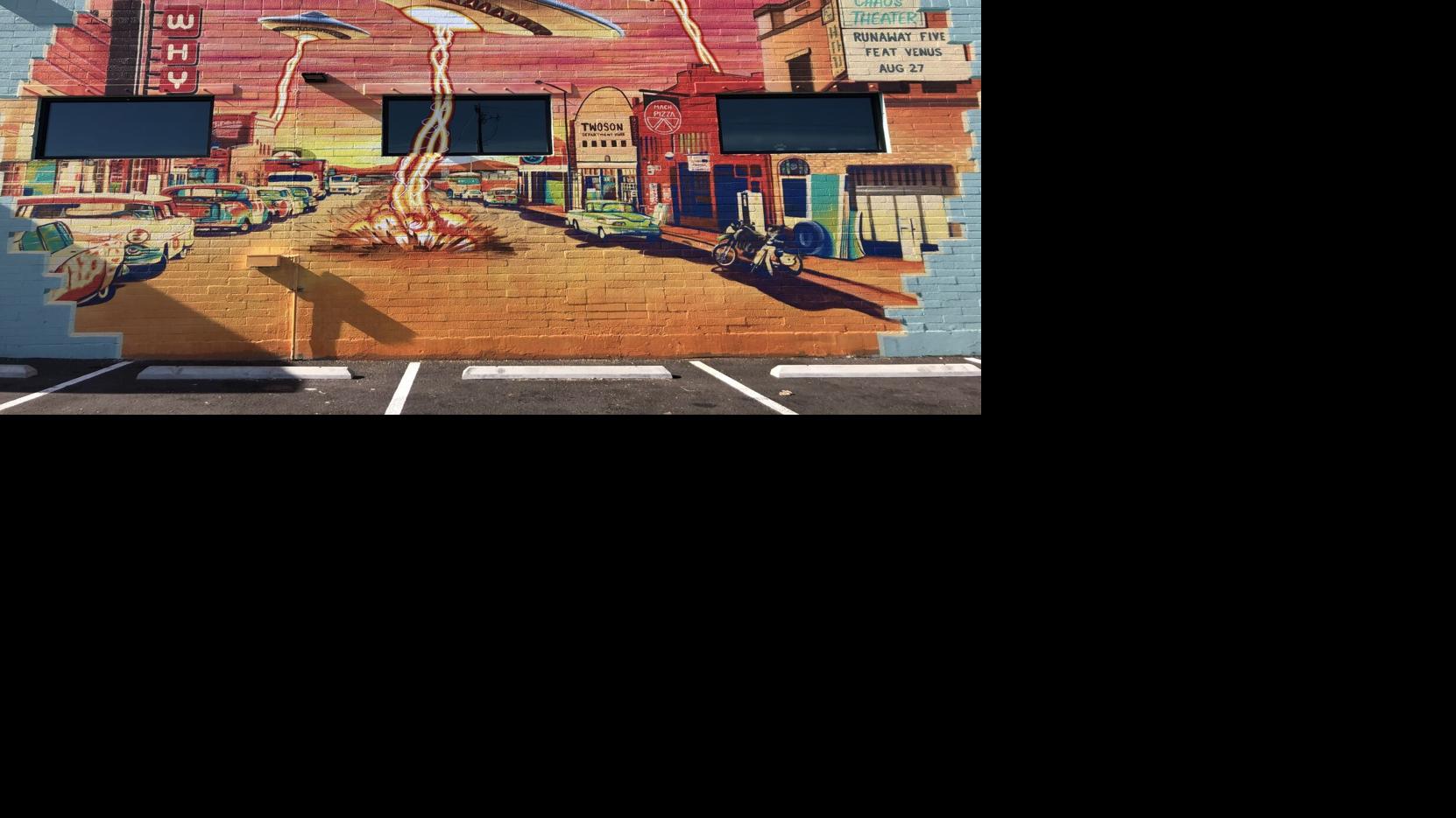 Two-son and T-Bees: The meanings behind 5 murals by Tucson artist ...