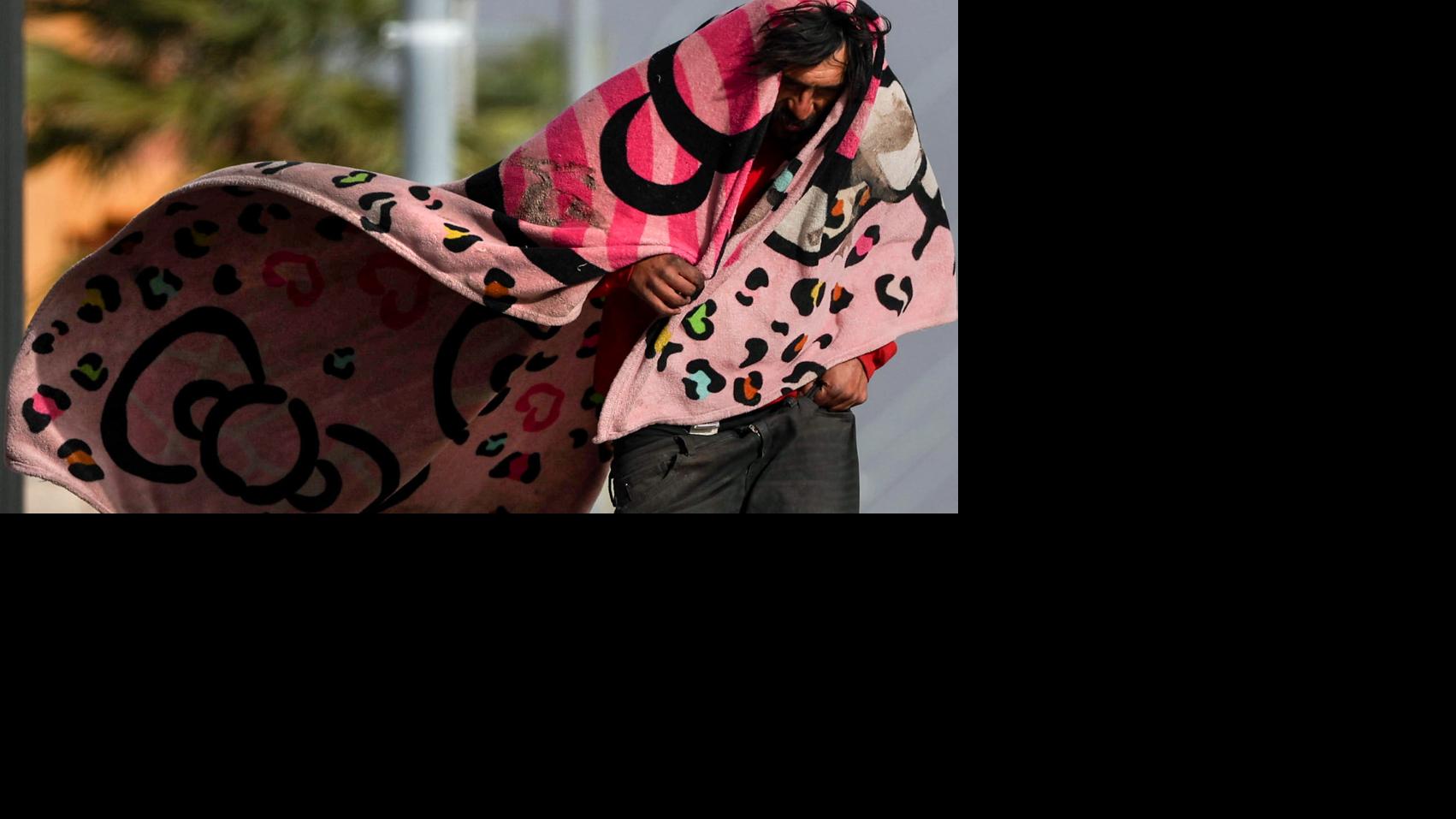 Tucson hit with a cold blast of wintry weather